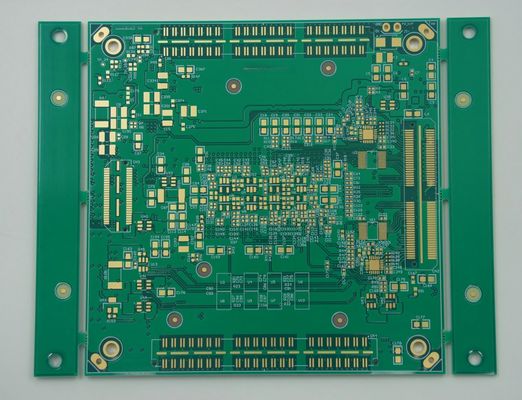 6 Layer Rigid Circuit Board with EING Surface Finish and ISO/TS16949 Certification