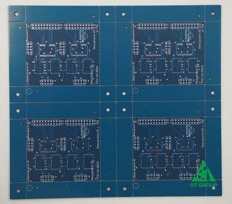 Customized Copper Circuit Board 3 Layer With LF HAL And Blue Mask For ...