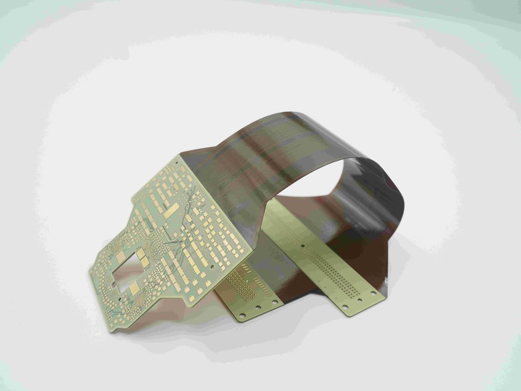 12 layer Rigid flex PCB with 1OZ copper and blind hole with high TG materail