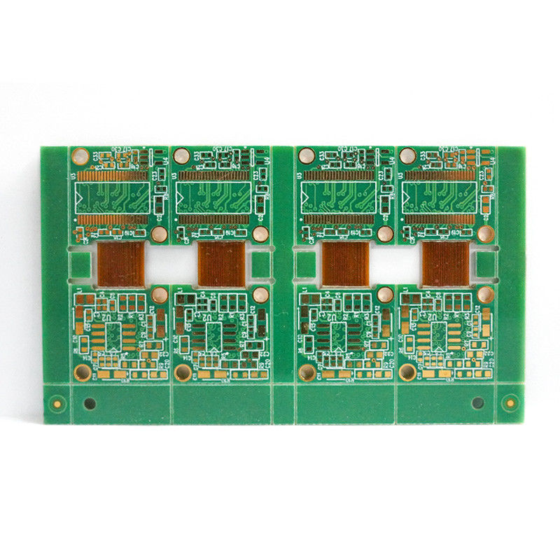 4 layer Rigid flex printed circuit board with FR4+PI EING insdutrial PCB