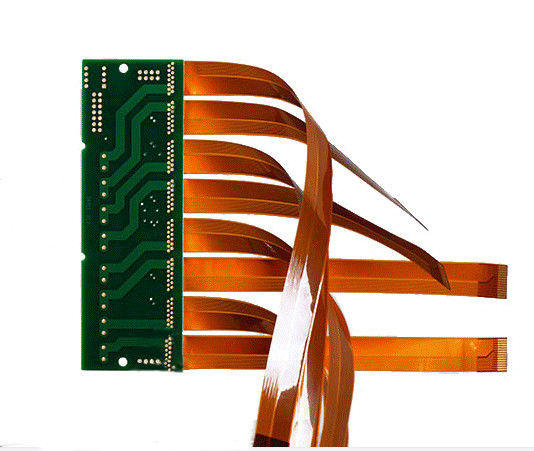 6 Layer Rigid Flex PCB Circuit Board 1oz 1.6mm On Security Industry PCB Manufacturing