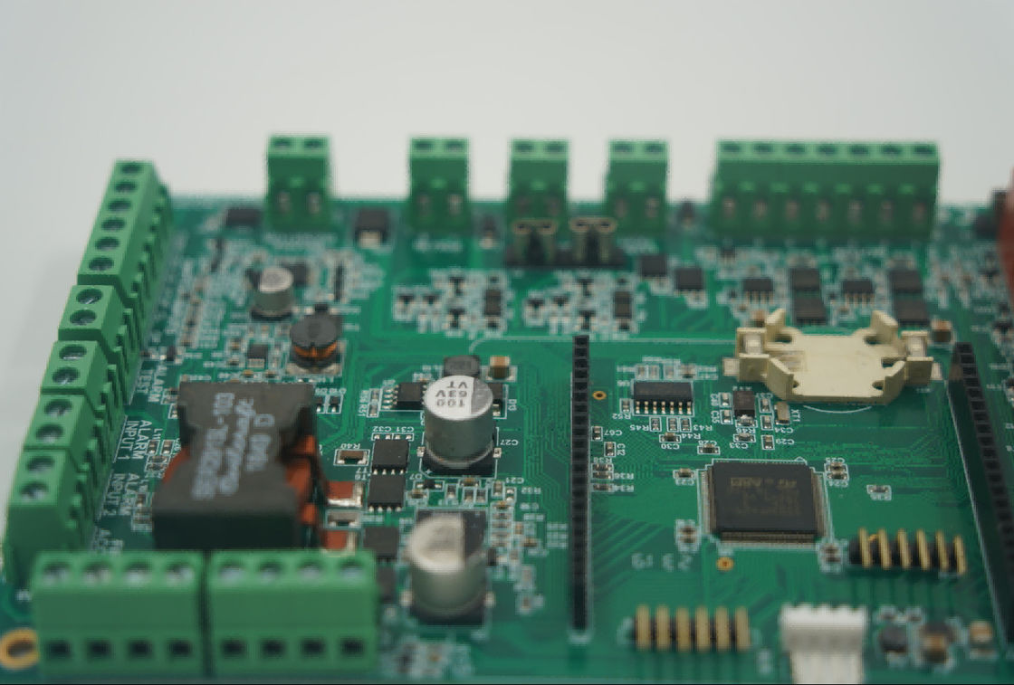 Circuit Card Assembly Multilayer PCB With Green Solder Mask For Contorl ...