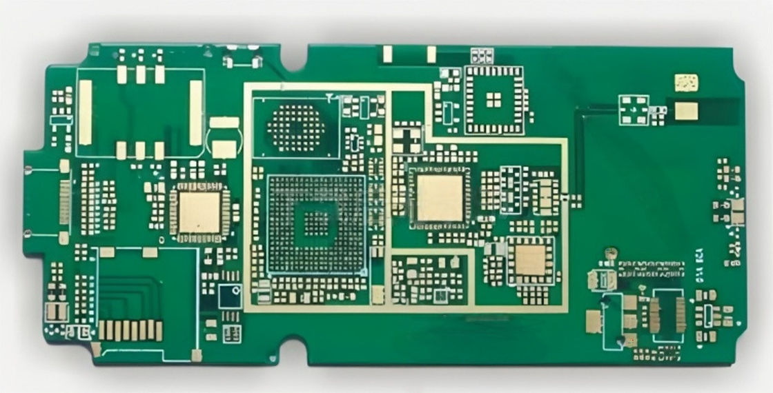 8 layer High Frequency PCB with high TG and EING Surface Finish BGA design
