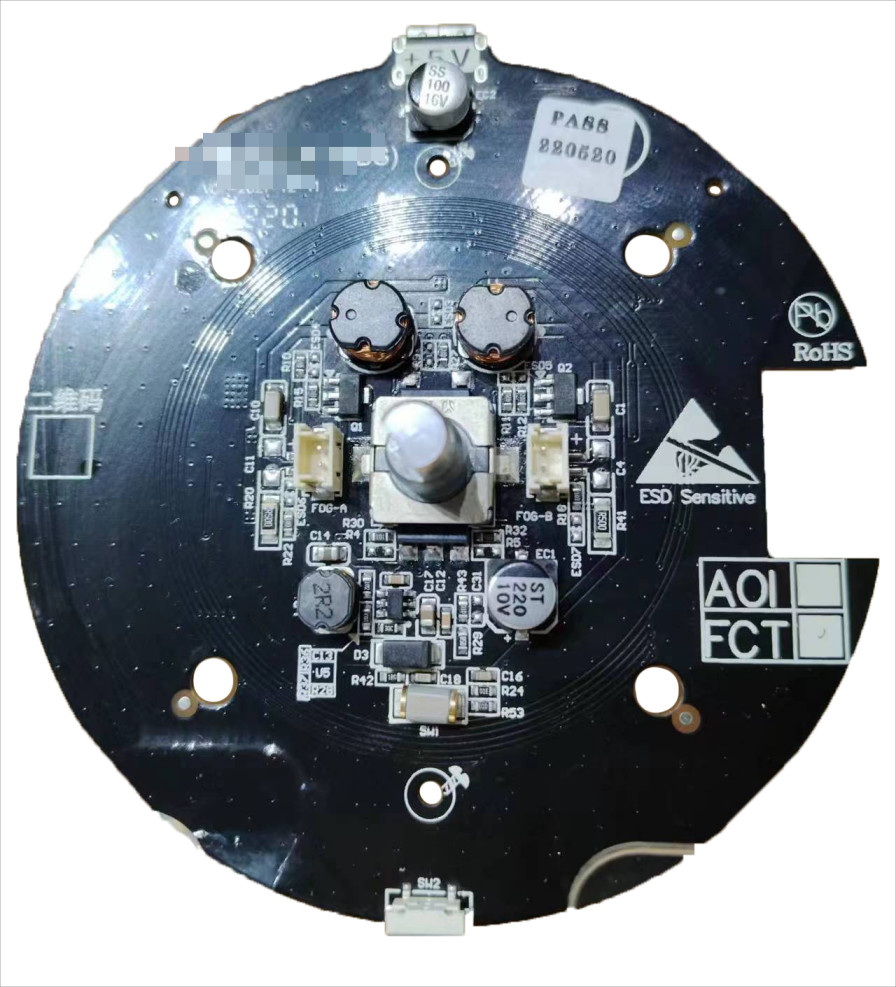 Prototype Pcb Assembly 2layer FR4 Circuit Board With Black And White ...